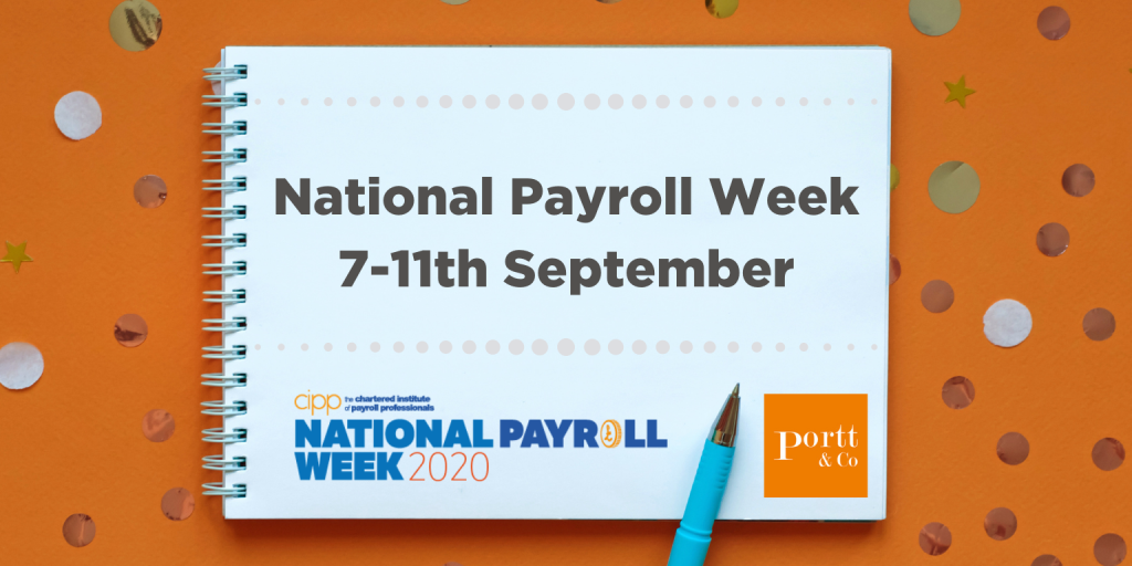 National Payroll Week 2020 - Portt & Co